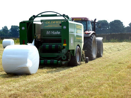 Oldfield Agricultural Contractors - Round Baling and Bale Handling ...